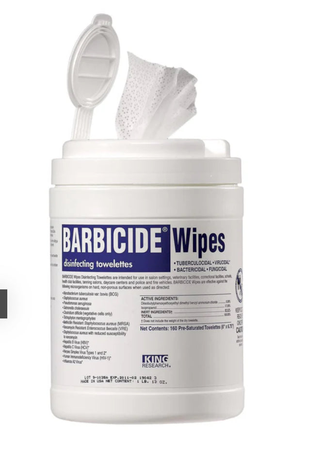 Barbicide Wipe – A&G Nail Supplies Inc