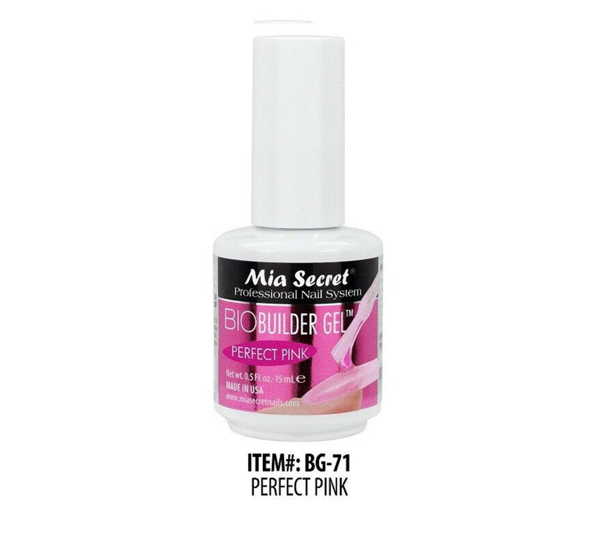 Mia Secret Bio Builder Gel Perfect Pink – A&G Nail Supplies Inc