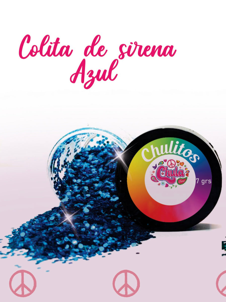 Chula Nails Chulitos Cola de Sirena Azul 2 – A&G Nail Supplies Inc