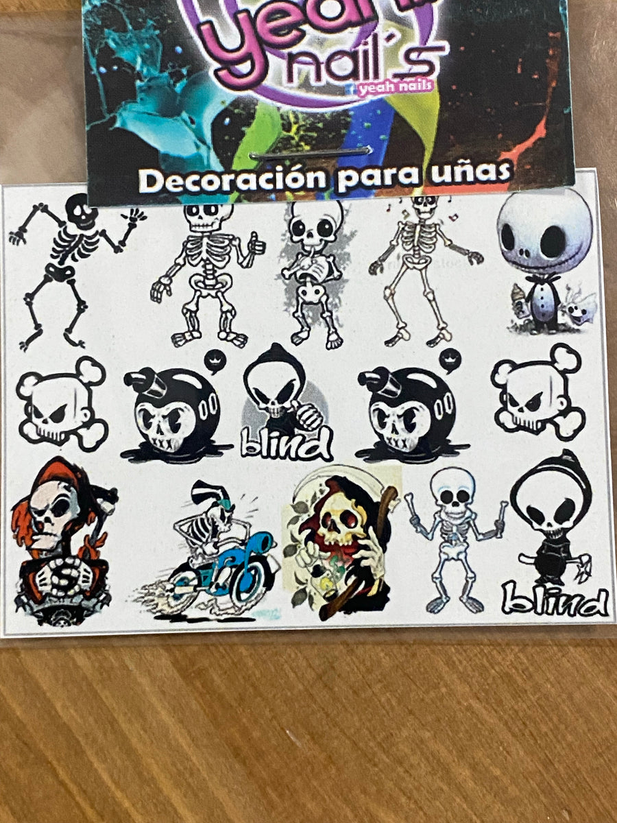 Tattoo Yeah Nails skeleton – A&G Nail Supplies Inc