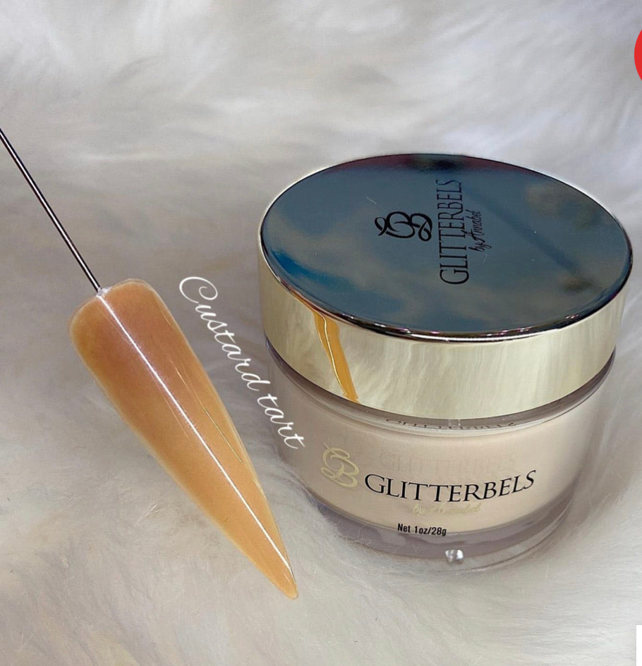 Glitterbels Custard Tart Acrylic GB367 – A&G Nail Supplies Inc